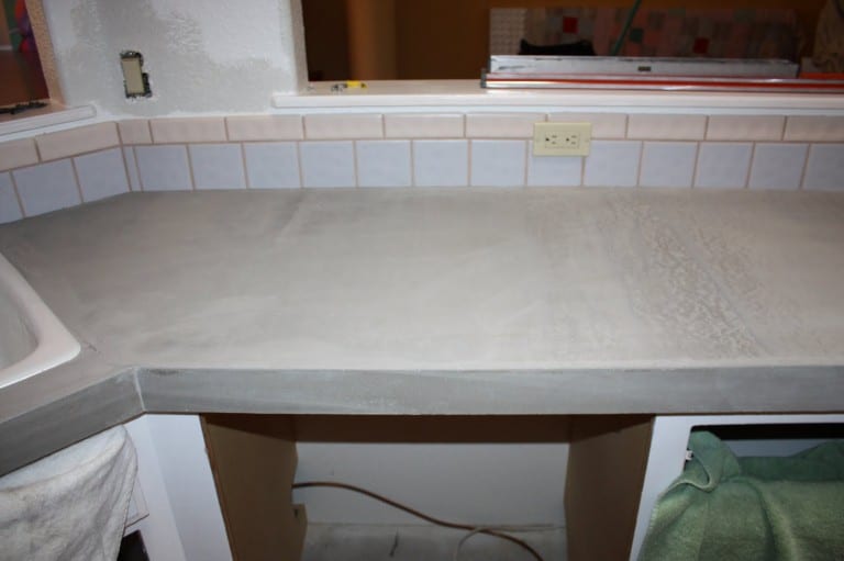 Quick Install of Concrete Countertops! Kitchen Remodel! | Remodelaholic
