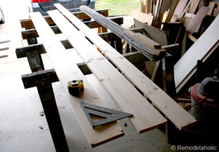 DIY Rustic Wall Storage Bins | Remodelaholic