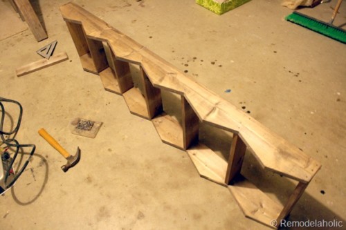 DIY Rustic Wall Storage Bins | Remodelaholic