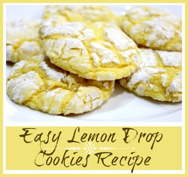 Easy Lemon Drop Cookies | Remodelaholic