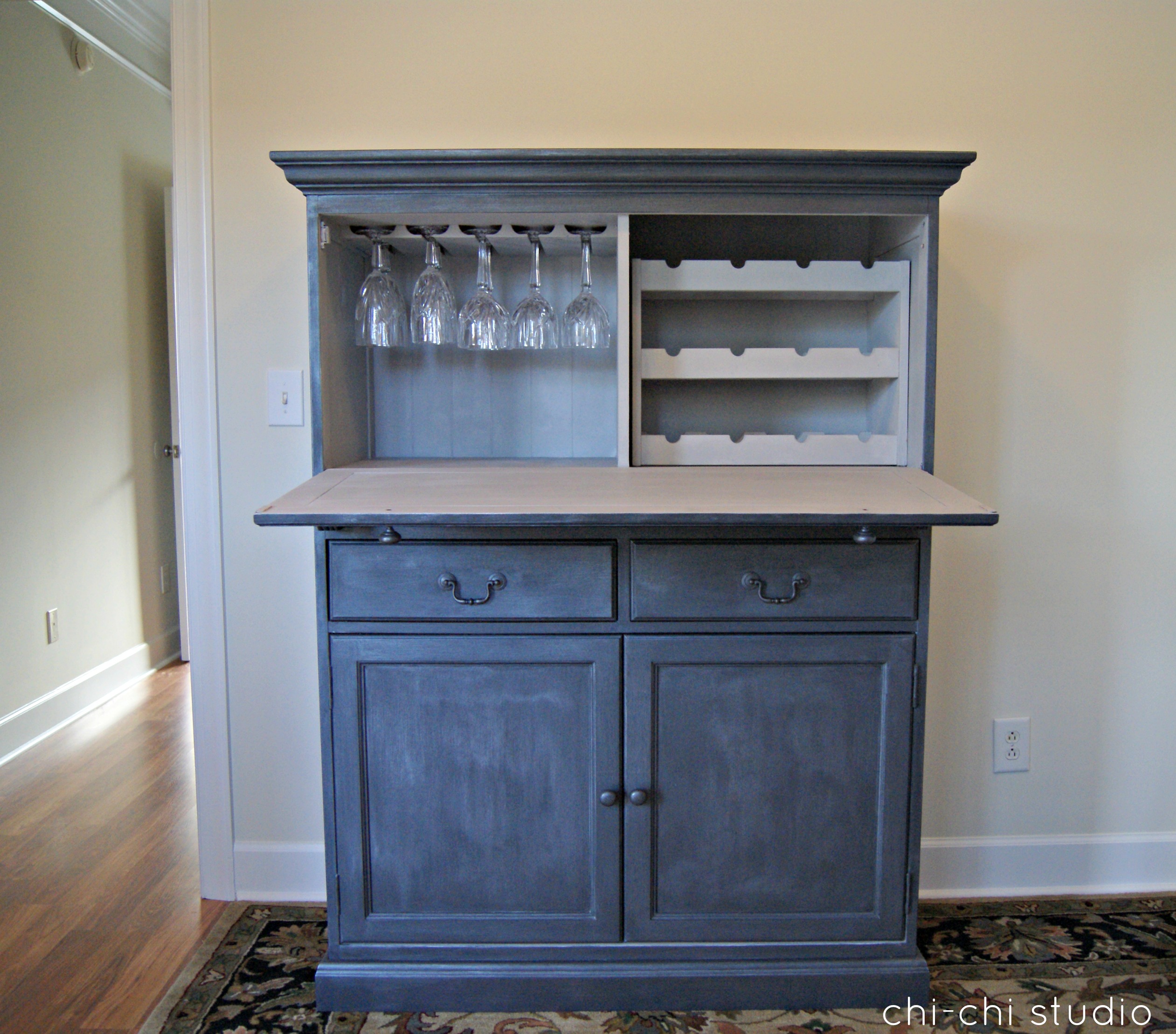DIY Antique Zinc Finish Tutorial | Remodelaholic
