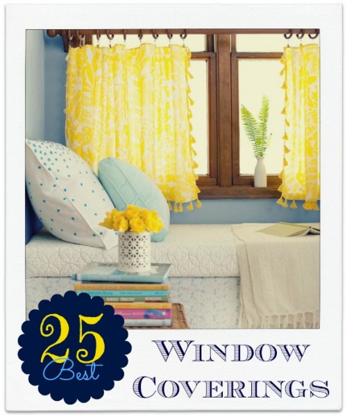 25 Great Window Covering Ideas | Remodelaholic