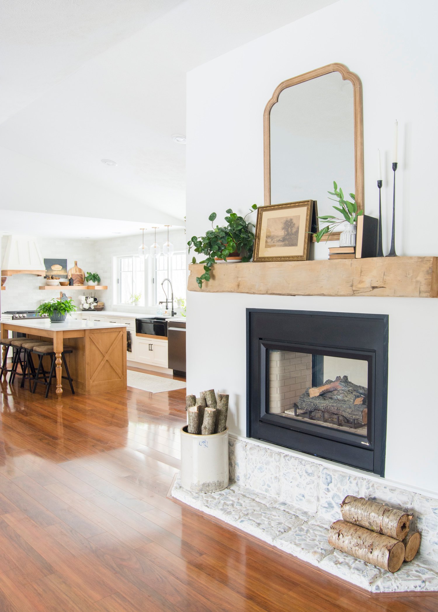Remodelaholic | 47 Stellar DIY Fireplace Remodel & Makeover Ideas