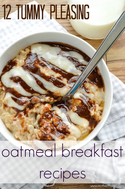 12 Tummy-Pleasing Oatmeal Breakfast Recipes | Remodelaholic