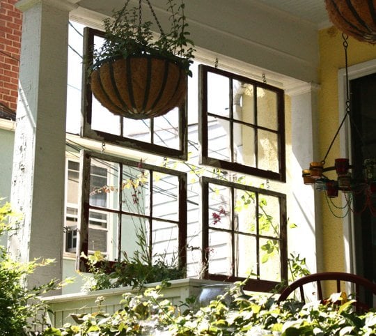 100 Ways to Use Old Windows | Remodelaholic