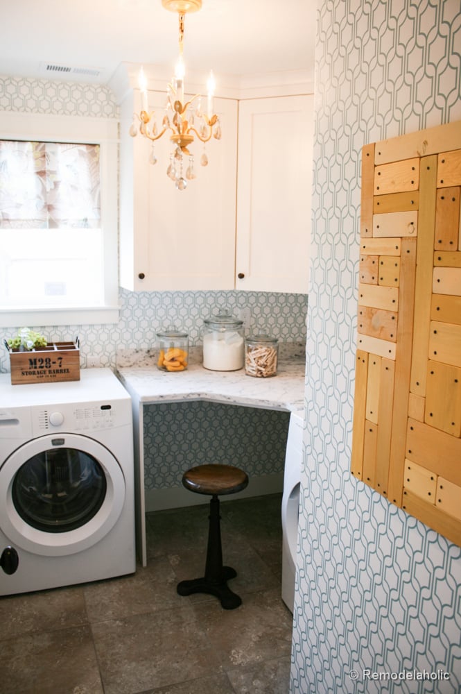 20+ One Wall and Small Laundry Rooms | Remodelaholic