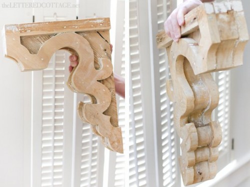 DIY Vintage-Inspired Corbel Building Plan & Pattern | Remodelaholic