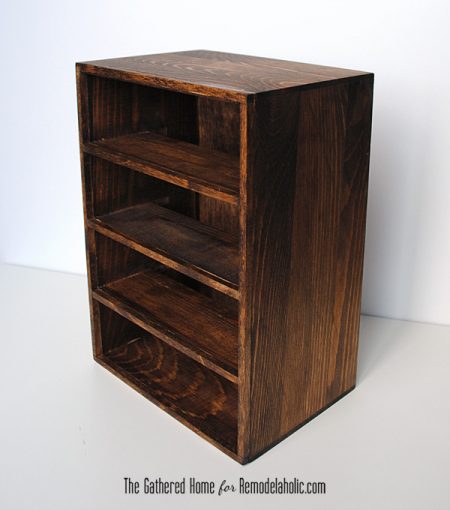 DIY Miniature Card Catalog Storage Box | Remodelaholic