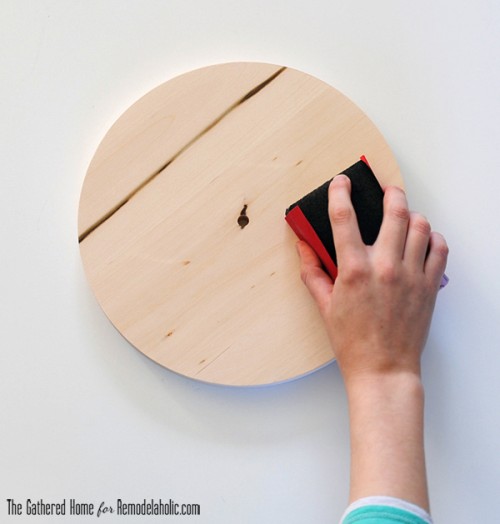 DIY Two-Tone Copper Clock | Remodelaholic