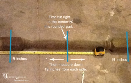 DIY Pedestal Accent Table | Remodelaholic