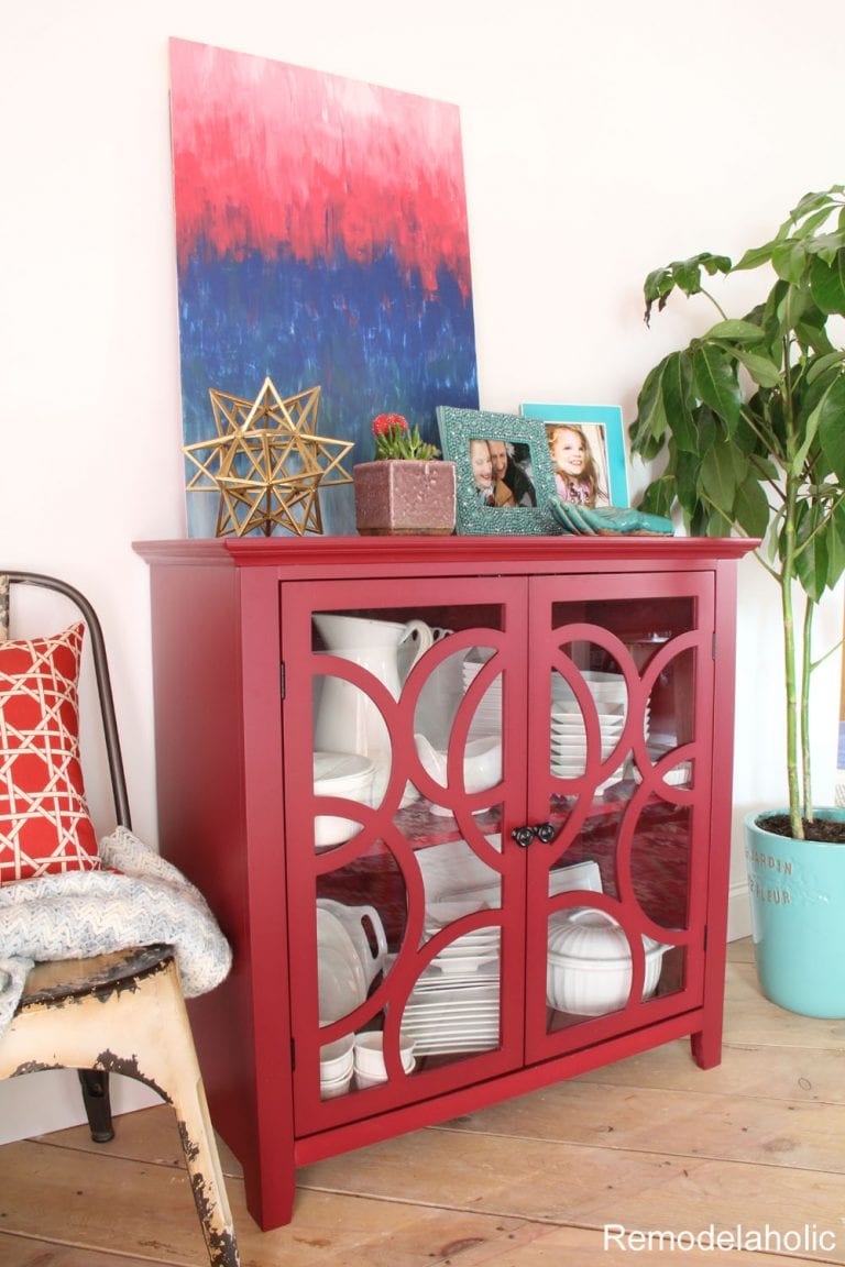 Making My dining room pretty with Sauder