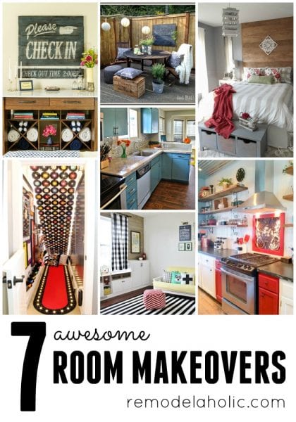 7 Awesome Room Makeovers | Remodelaholic