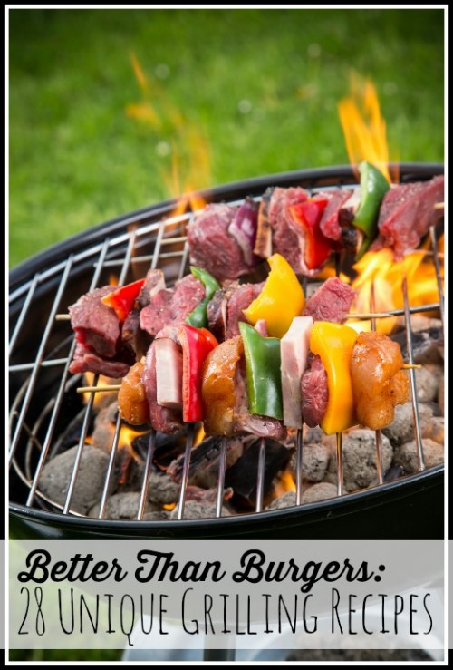 Better Than Burgers: 28 Unique Grilling Recipes | Remodelaholic