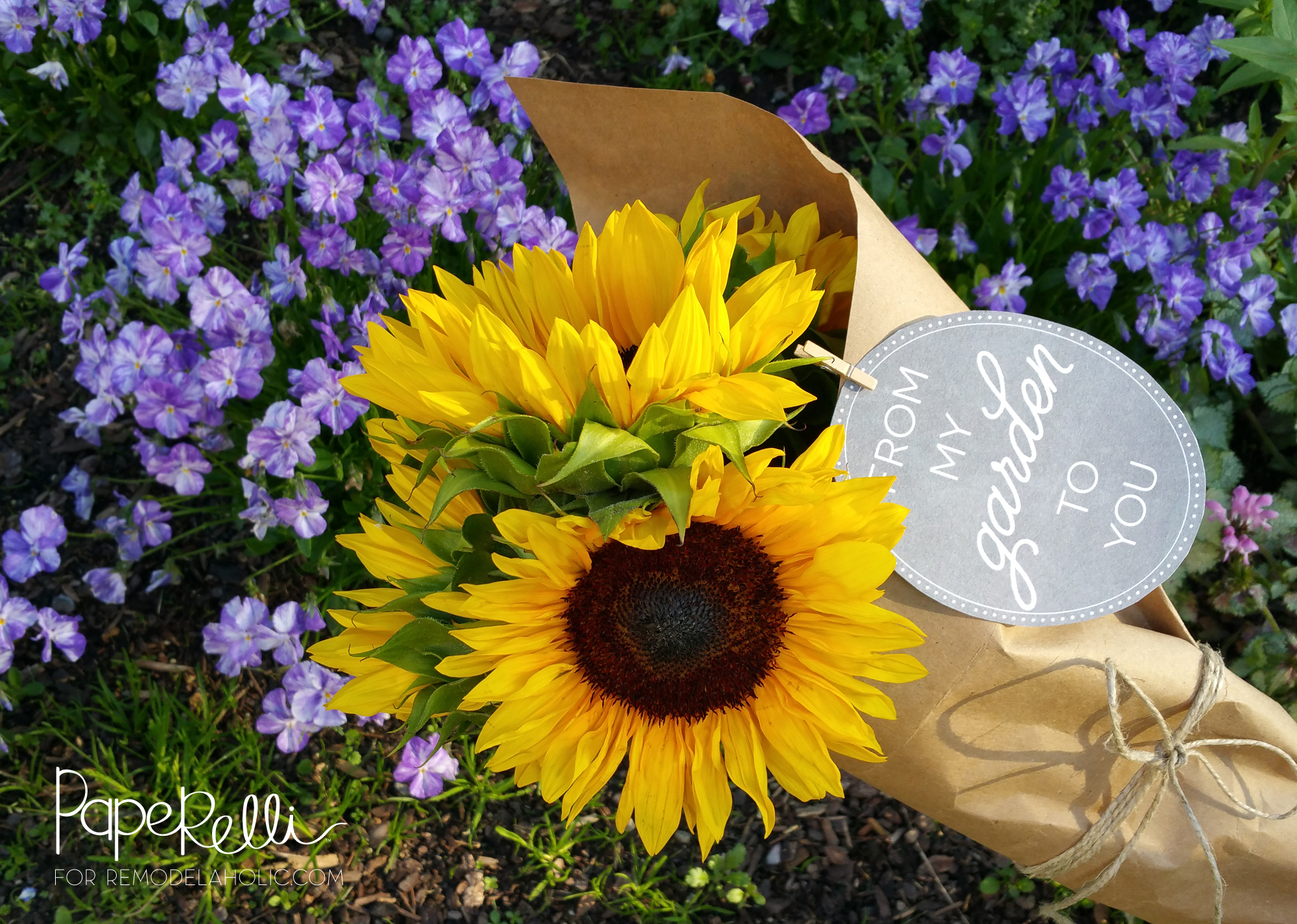 Printable Garden Gift Tags | Remodelaholic