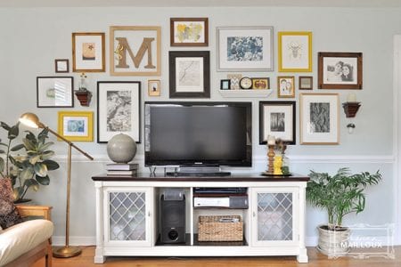 95 Ways to Hide or Decorate Around the TV, Electronics, and Cords ...