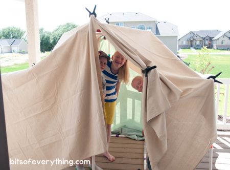 25 DIY Forts to Build With Your Kids This Summer - tipsaholic