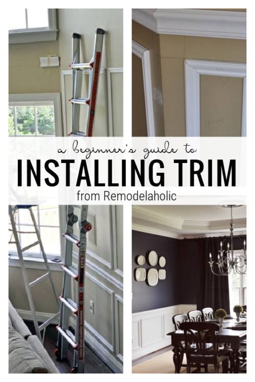 Installing Trim: A Beginner's Guide | Remodelaholic