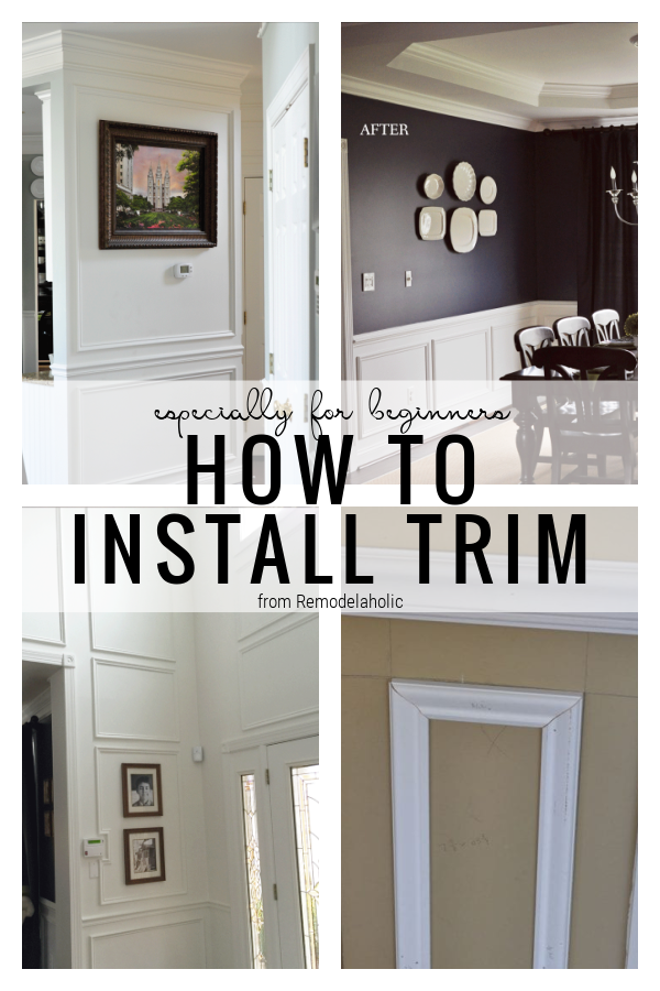 Installing Trim: A Beginner's Guide | Remodelaholic