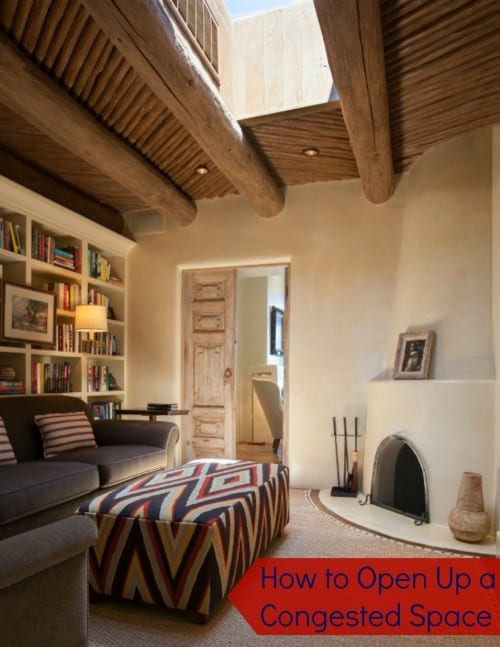 How to Open Up a Small Congested Space | Remodelaholic