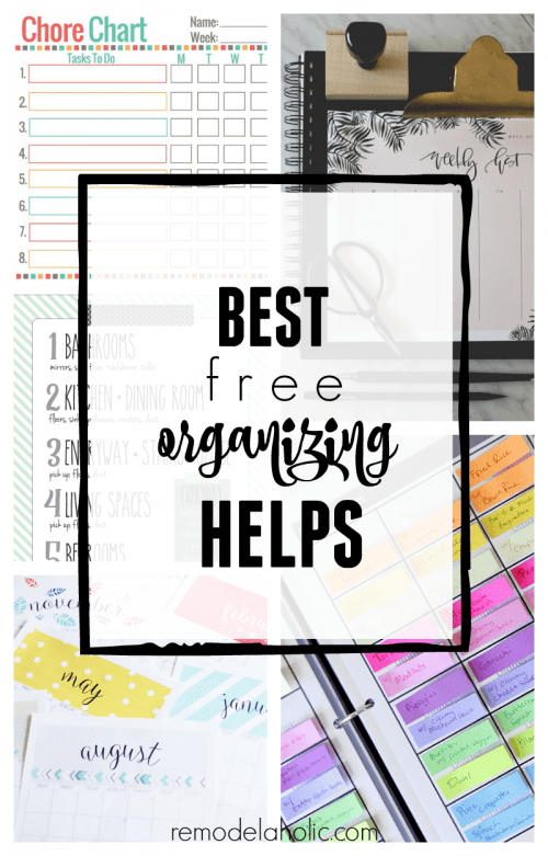 36 Free Printable Organizers for a Household Handbook | Remodelaholic