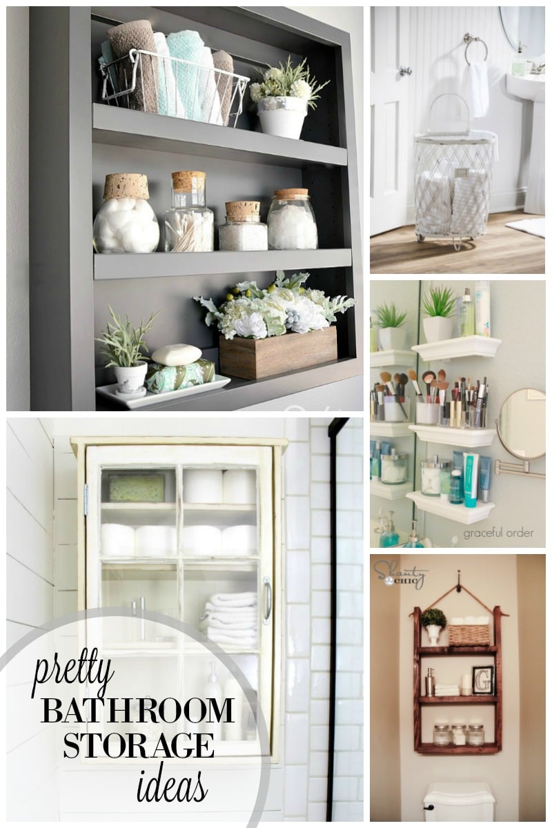 30 Bathroom Storage Ideas | Remodelaholic