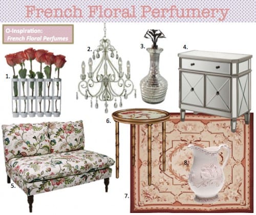 Inspiration File: Pretty Floral French Style | Remodelaholic