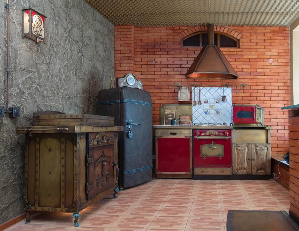 Inspiration Industrial Steampunk Style | Remodelaholic