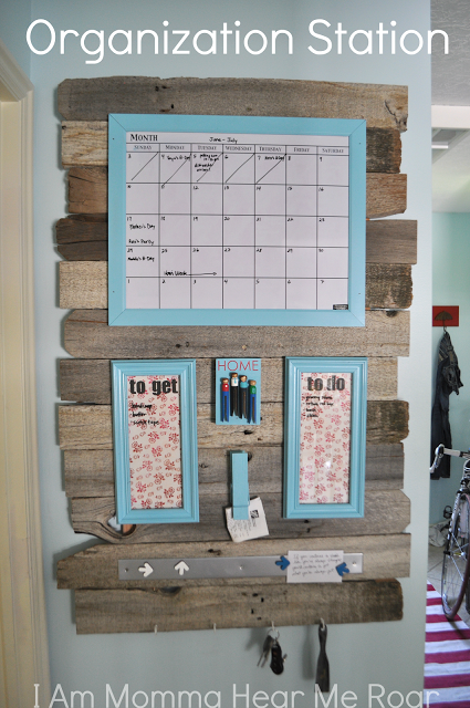 24 Awesome DIY Wall Organization Stations | Remodelaholic