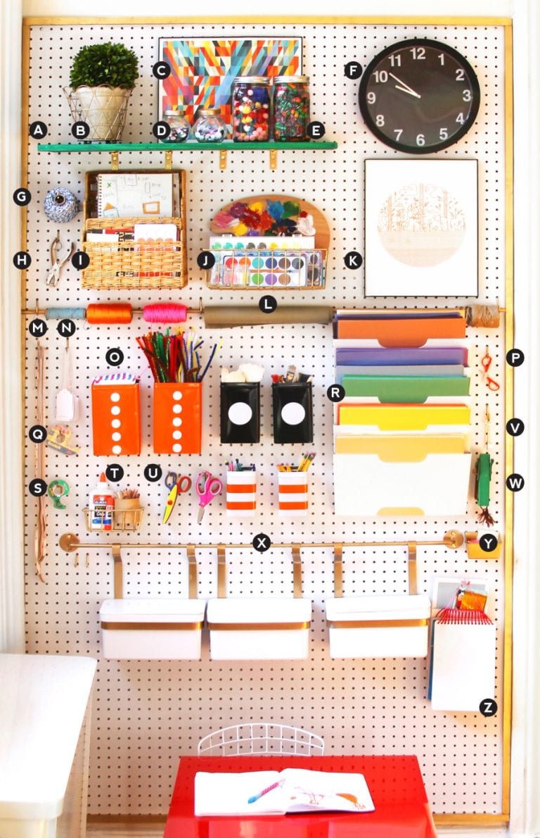 24 Awesome DIY Wall Organization Stations | Remodelaholic