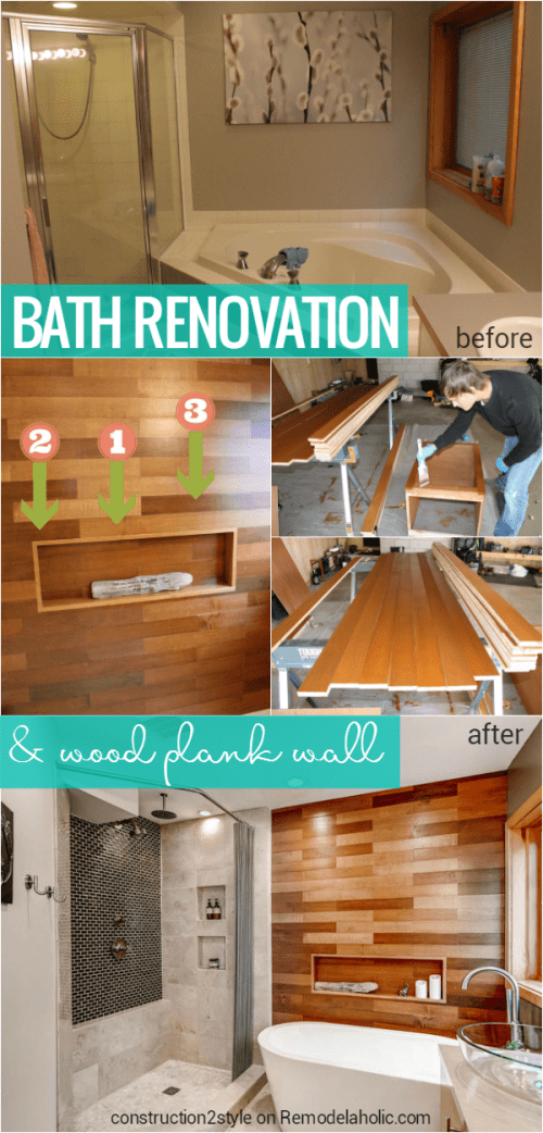 How to Add a Wood Plank Wall to your Home | Remodelaholic