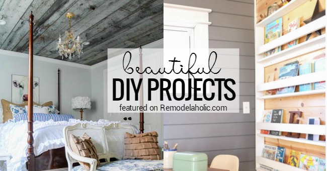 4 Beautiful DIY Projects + May Link Party | Remodelaholic