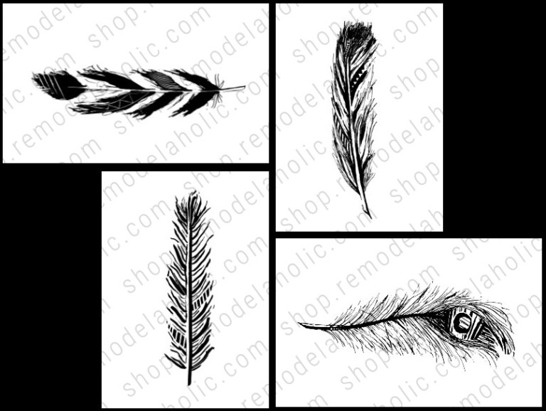 Feather Printables | How to Mount Printable Art and Make Your Own Frame ...