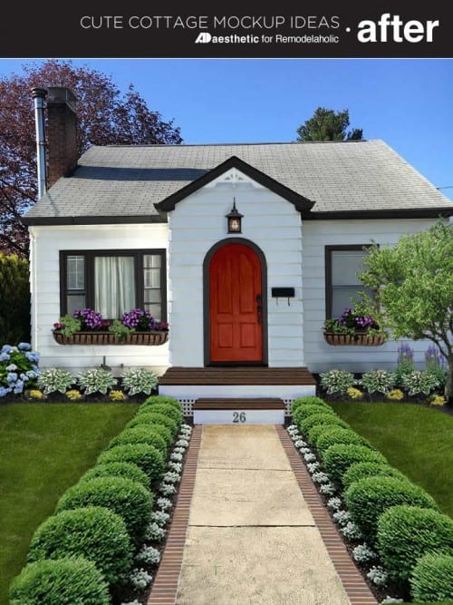 Real Life Homes: A Cute Cottage Makeover | Remodelaholic