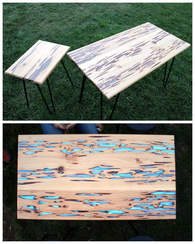 25 Incredible DIY Tabletop Designs | Remodelaholic