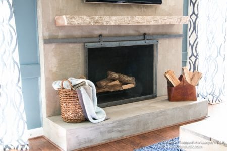How to Install a Wood Mantel on a Masonry Fireplace Easily | Remodelaholic