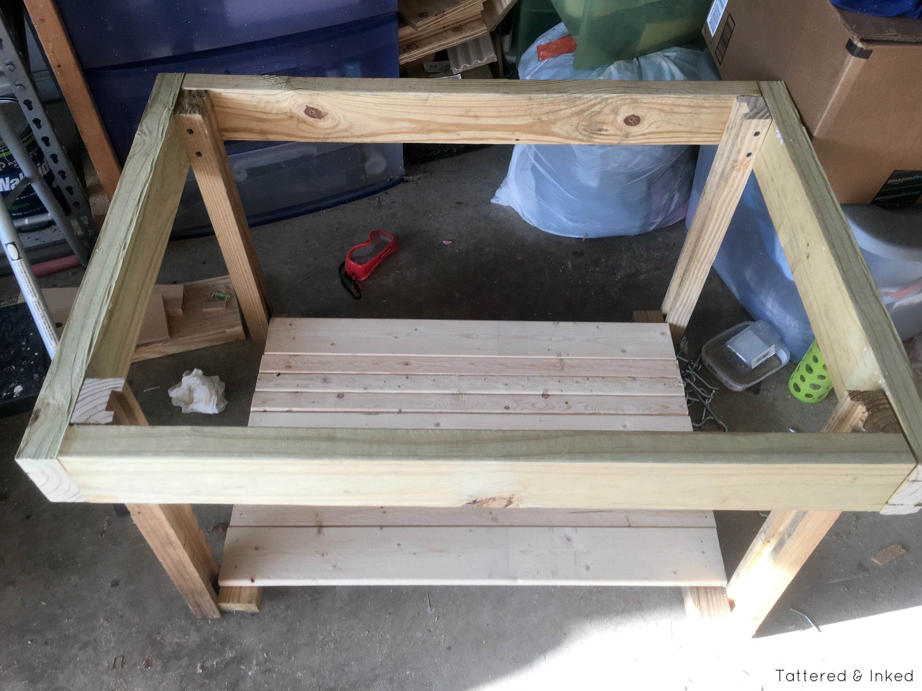 Build a Kids Sand and Water Table from an Old Sink | Remodelaholic