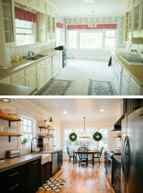 6 Design Elements of a Fixer Upper Kitchen + DIY Options | Remodelaholic