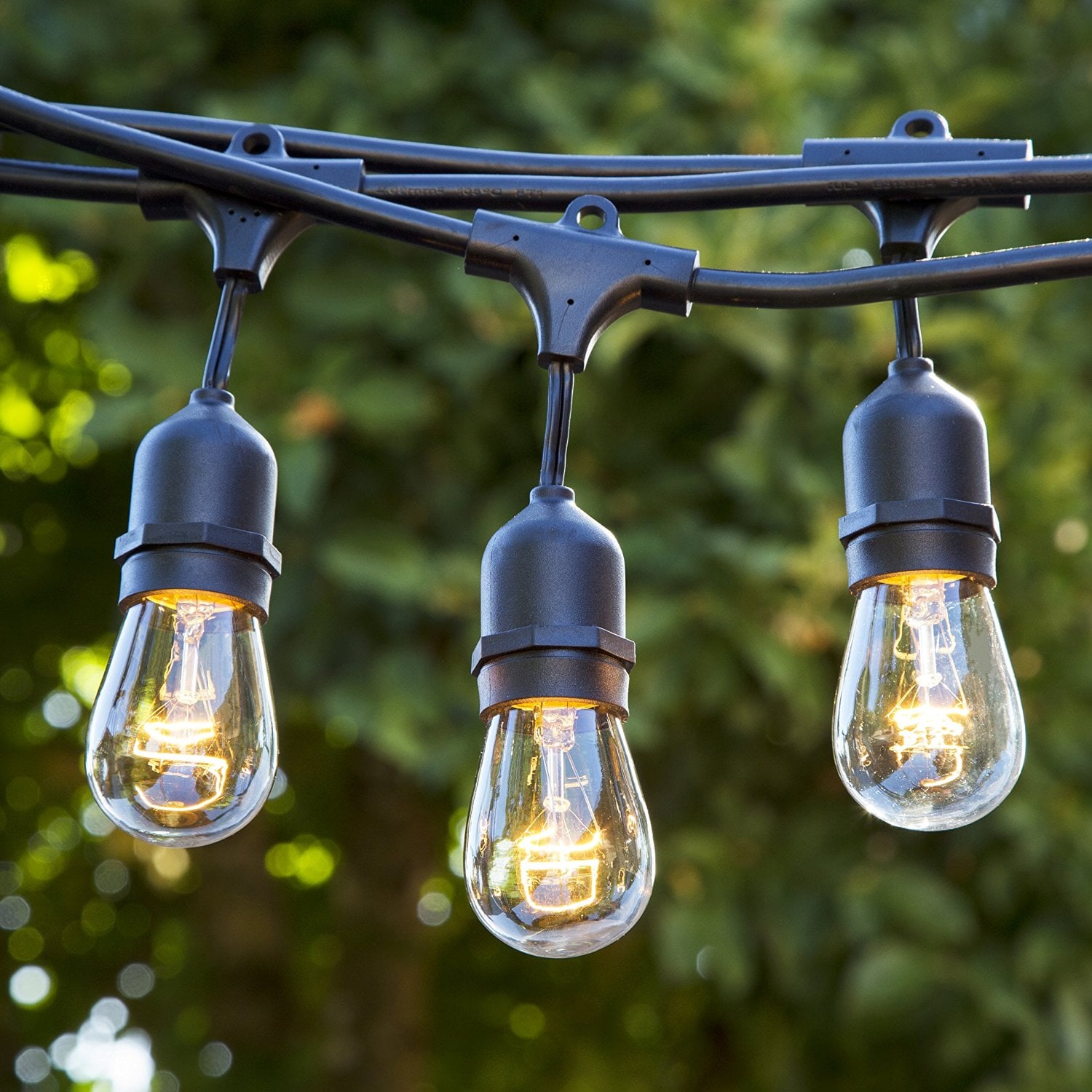 Remodelaholic | Easy DIY Outdoor Lighting Around a Fire Pit