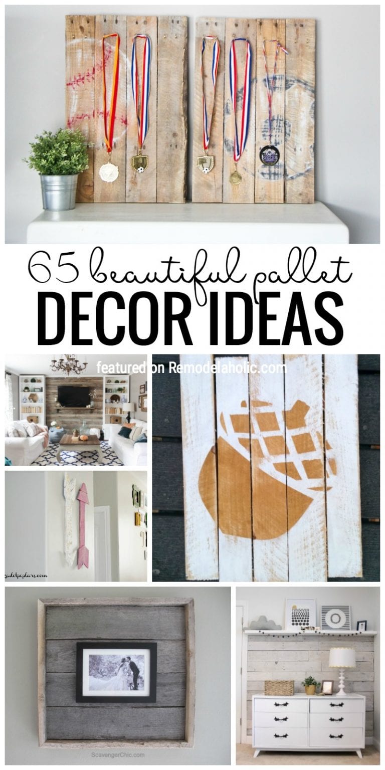 65 Pallet Decor Ideas | Remodelaholic