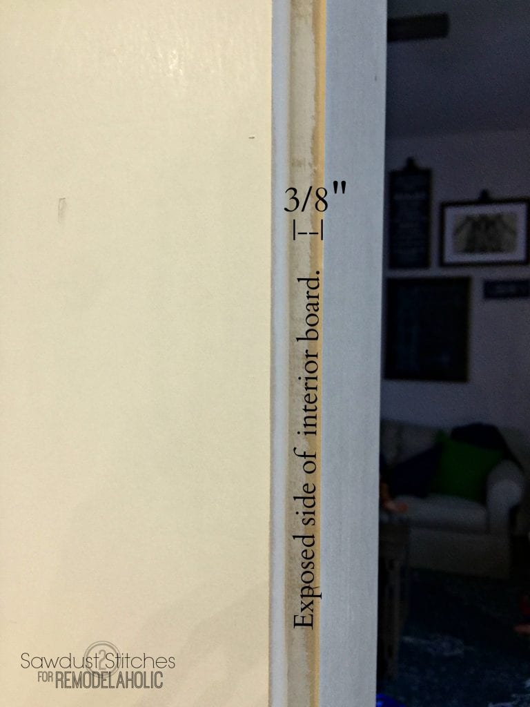 How To: DIY Craftsman Door Casing and Easy Corbels | Remodelaholic