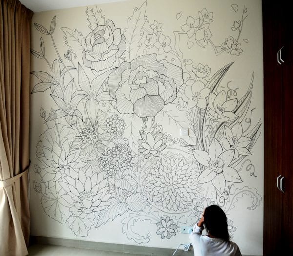 15 Amazing DIY Sharpie Walls | Remodelaholic