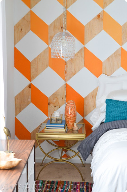 Remodelaholic | 15+ Stunning DIY Plywood Statement Walls