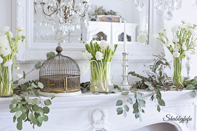 25 Fresh and Inspiring Spring Mantels | Remodelaholic