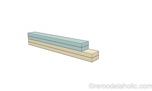 DIY Modern Plywood Bench Tutorial | Half Lap Construction | Remodelaholic