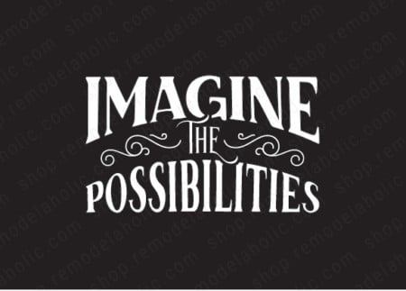 Imagine the Possibilities Printable Wall Art | Remodelaholic