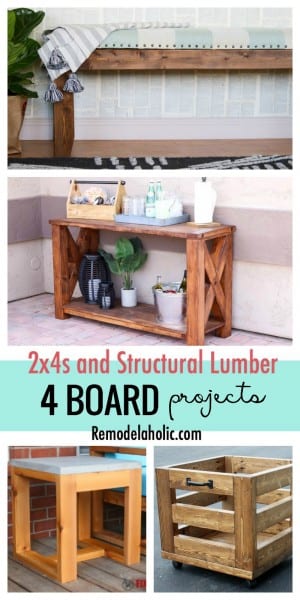100+ Stylish 2x4 Projects You Can Totally Do! | Remodelaholic