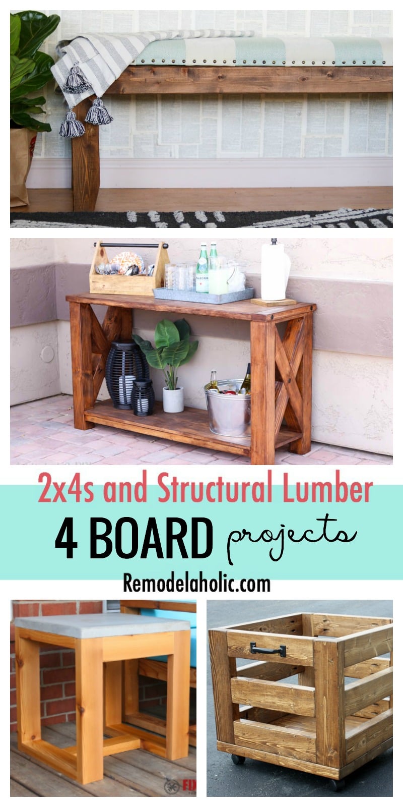 100+ Stylish 2x4 Projects You Can Totally Do! | Remodelaholic