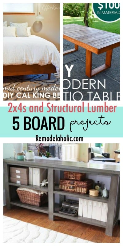 100+ Stylish 2x4 Projects You Can Totally Do! | Remodelaholic