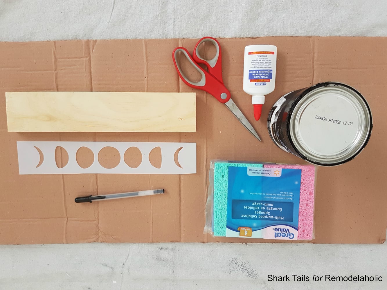 Andrew Mawby: Shoot for the Moon! Easy Budget Friendly DIY Stamped ...