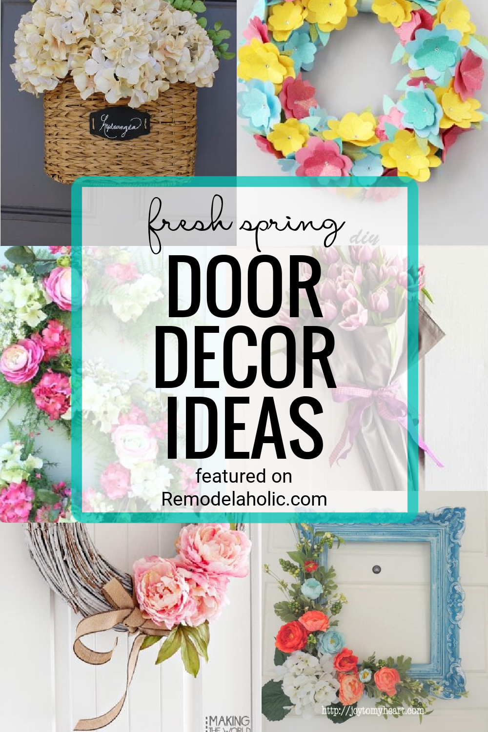 40+ Stunning Spring Door Decor Ideas | Remodelaholic